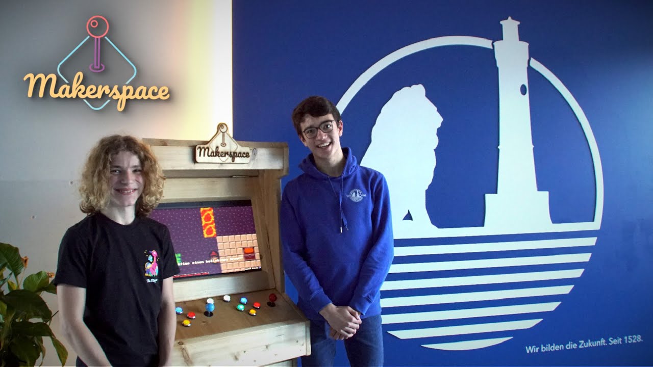 Makerspace Arcade | Trailer | Bodensee-Gymnasium Lindau - YouTube