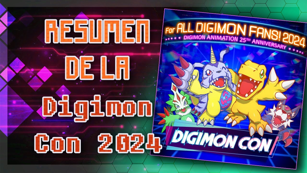 Resumen y Opinión de la Digimon Con 2024 - YouTube