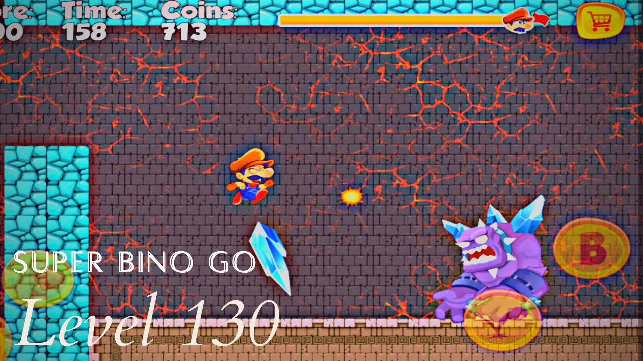 Super Bino Go Mario | Gaming | Level 130 - YouTube