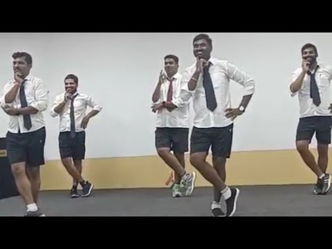Funny Group dance by employees - YouTube