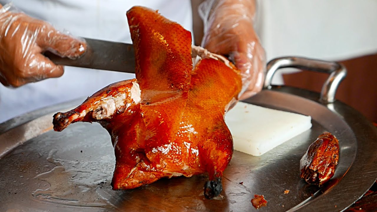 Juicy Peking Duck Carved Table Side 北京烤鴨 北京烤鸭 Youtube