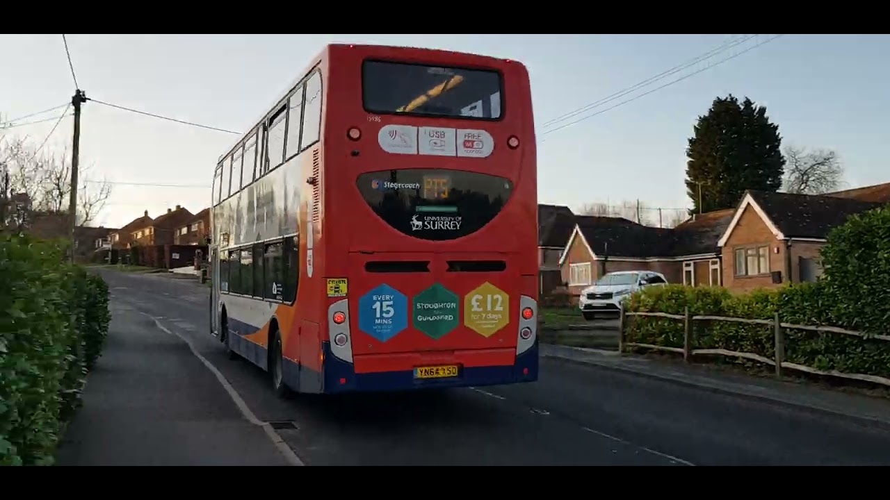 Here is the stagecoach bus 15986 on the PT5 in Normandy Friday 25 ...