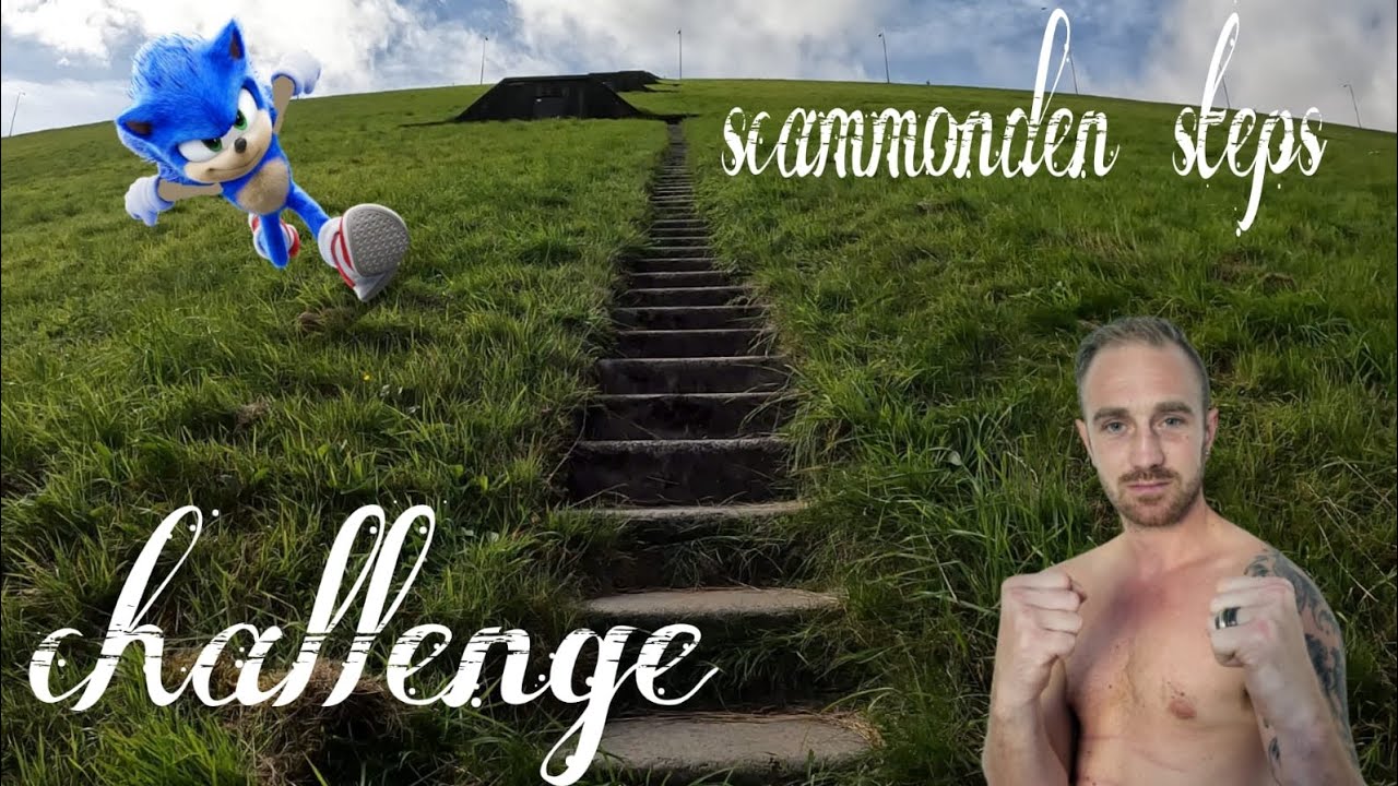 Scammonden steps challange. Ultimate fitness test. Burn them lungs ...