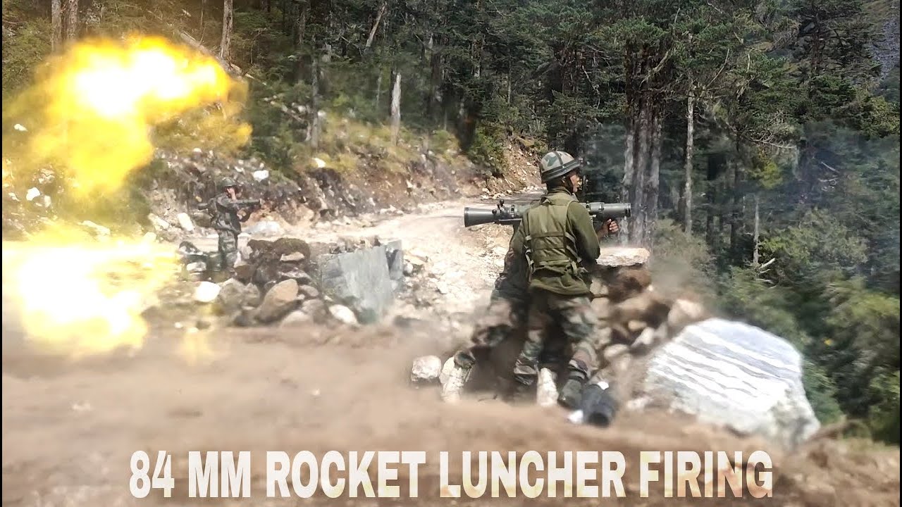 84MM RL Firing by Gorkha Lahure II Real Hero on The Firing Range - YouTube