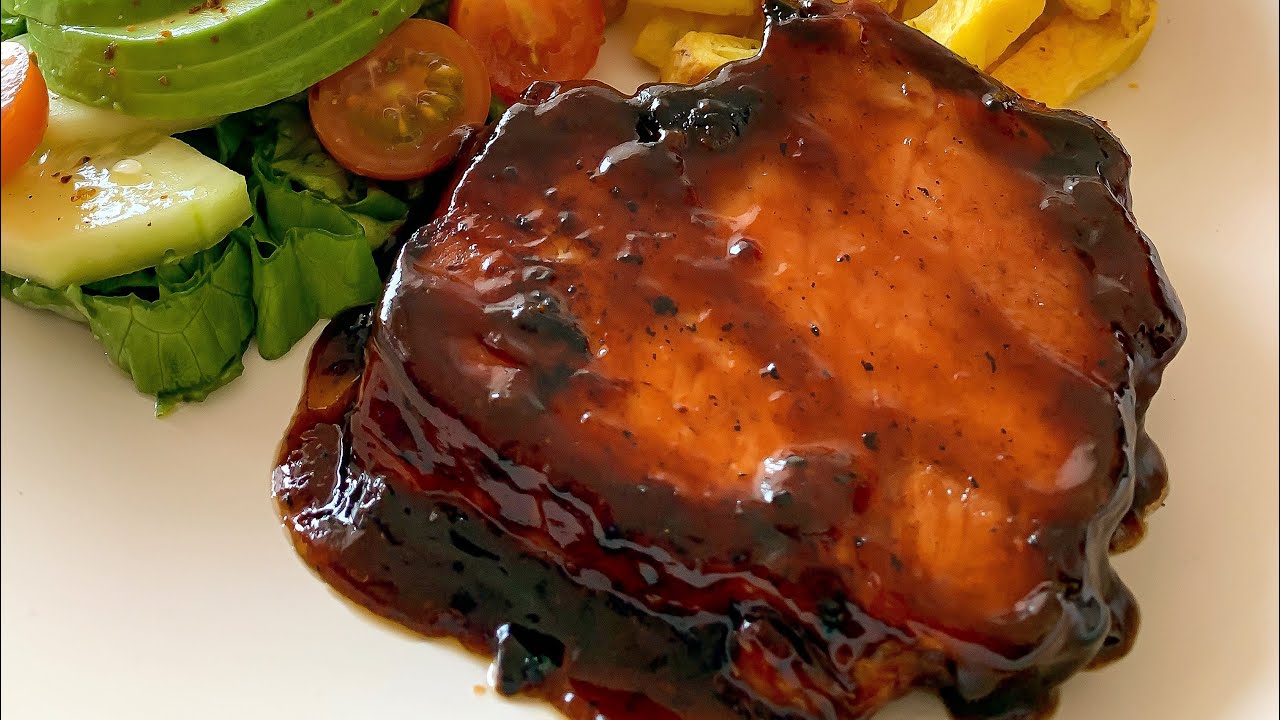 Receta de Chuletas a la BBQ - YouTube