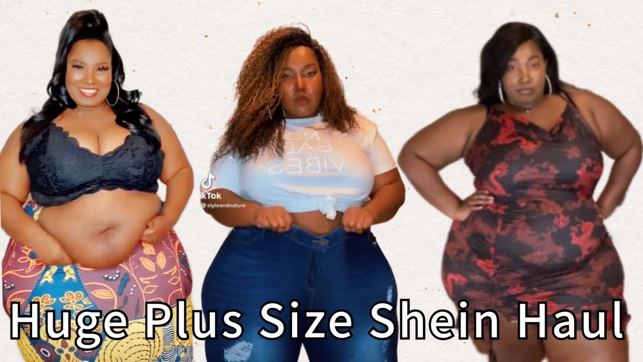 Huge Plus Size Shein Try On Haul Size 4x End Of Summer