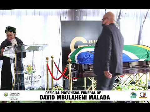 Funeral Service of the MK Commander General Peter Dambuza (Mbulaheni ...