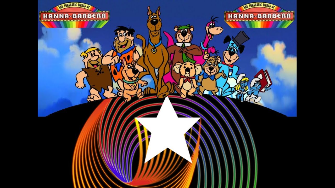 Hanna Barbera Sus logos y entradas a lo largo de su historia - YouTube