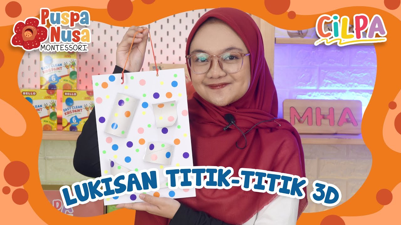 CILPA - April 2023 - Lukisan Titik Titik 3D - YouTube
