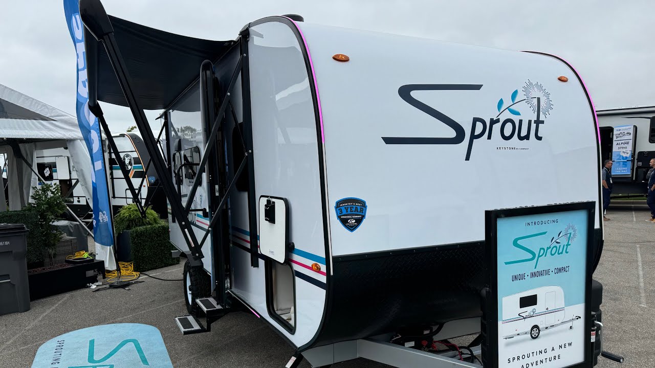2025 Keystone Sprout RV 18RBS Sneak Peek Walk Through - YouTube
