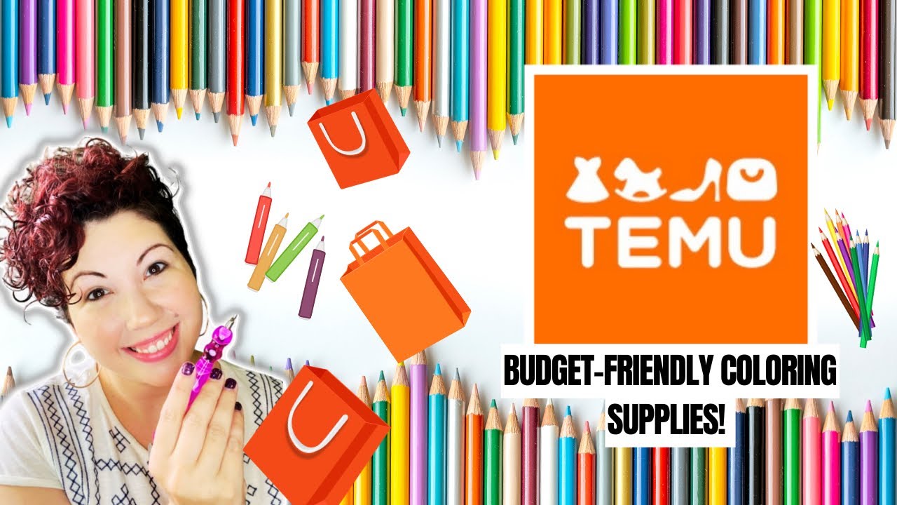 TEMU Haul: Budget-Friendly Coloring Supplies! - YouTube