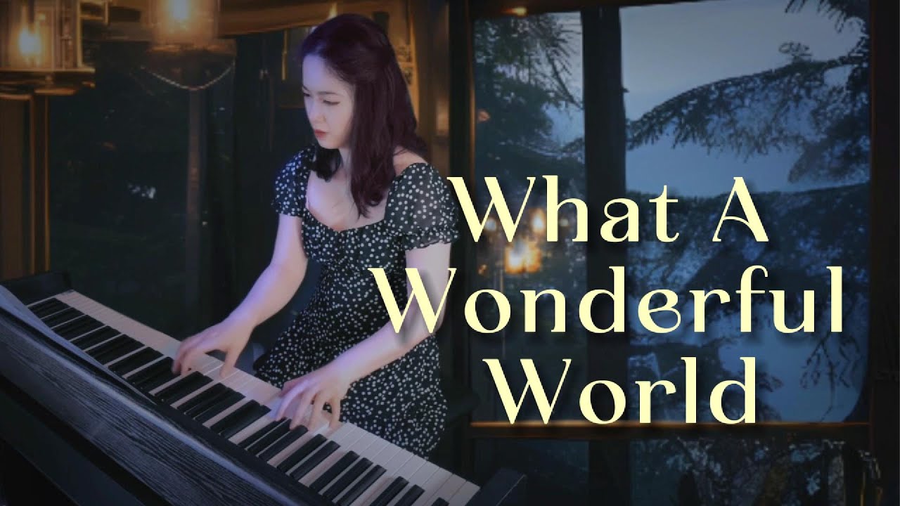 What A Wonderful World- Louis Armstrong| Piano Solo - YouTube