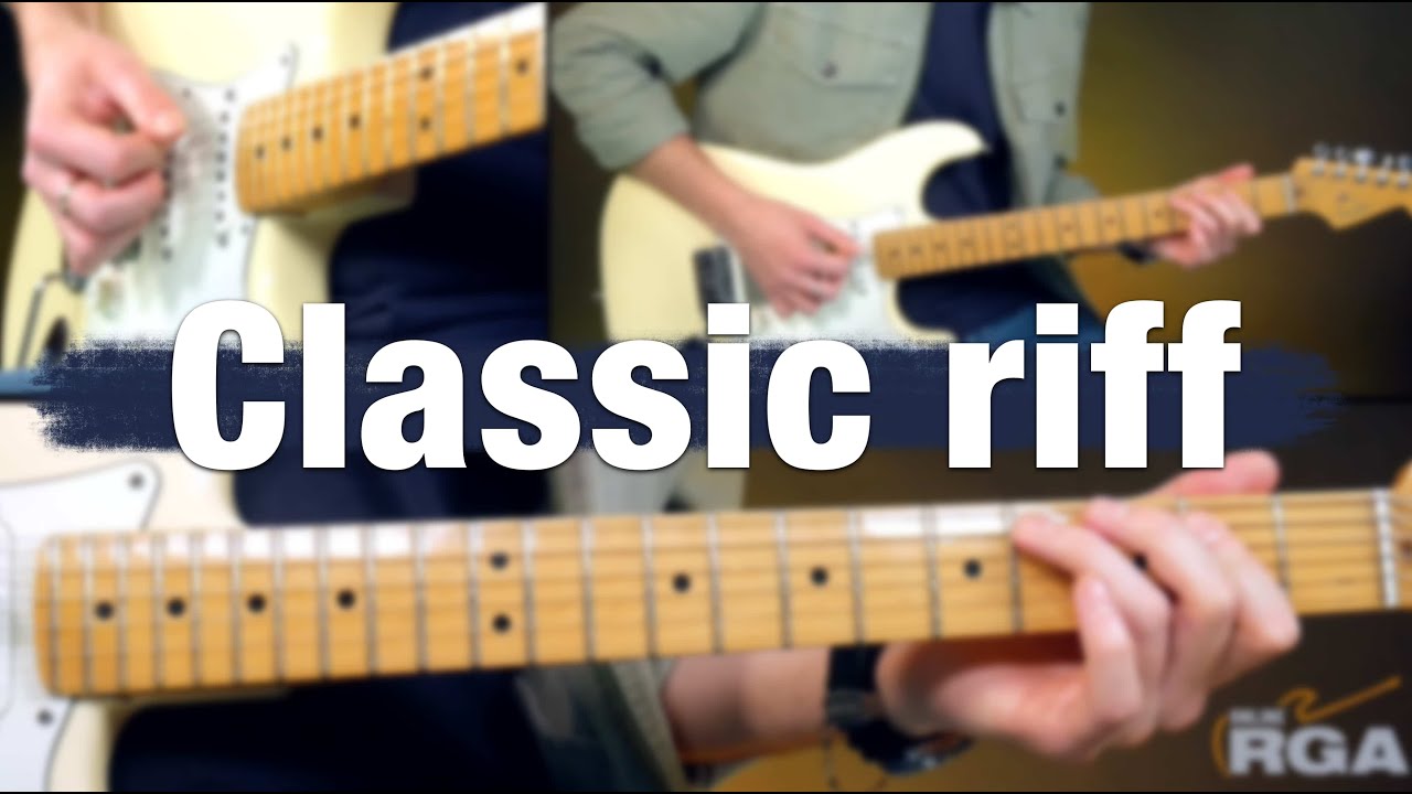 Total Blues Rhythm - Classic riff - YouTube