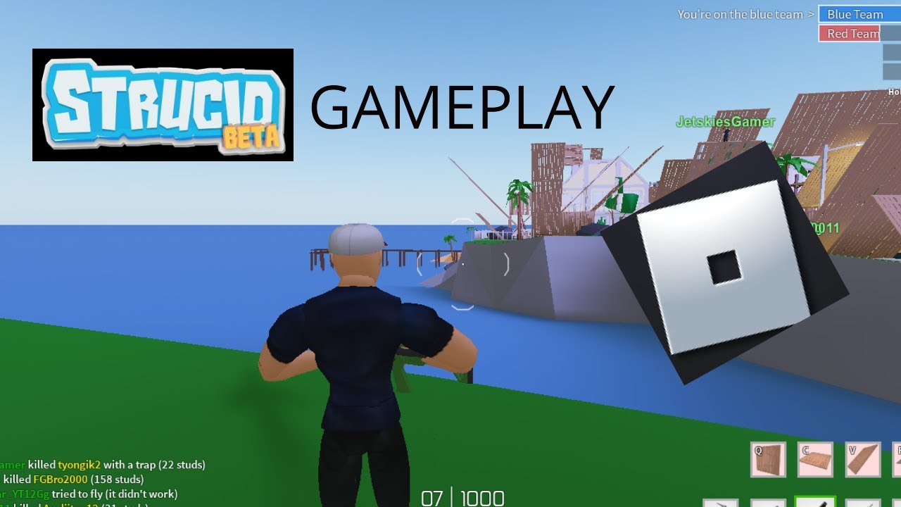 Strucid beta gameplpay W H A T - YouTube