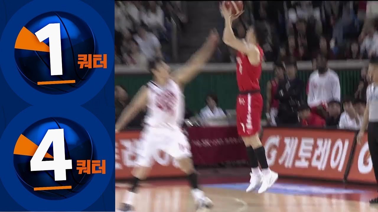 Byun Kihoon consecutive 3-Pointers in 1st & 4th Quarter | SK vs Orions | 20171015 | 2017-18 KBL ...