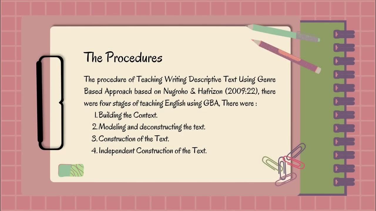 Teaching Reading and Writing Using Genre Based Approach (GBA) - YouTube