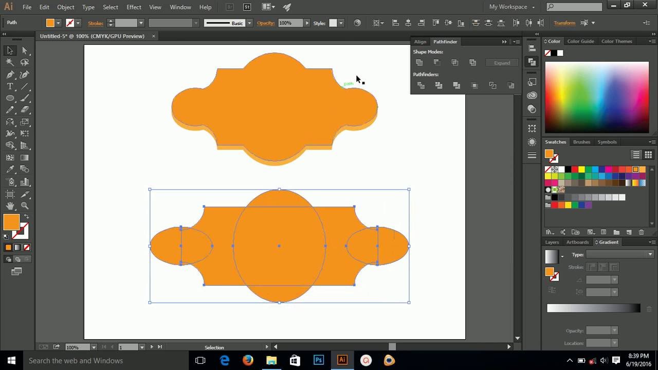 How to make 3d frame in adobe illustrator 00000 - YouTube