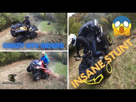 CRAZY ATV Riders 🔥 Close Call 🚀 Pure Insanity ⚡ - YouTube