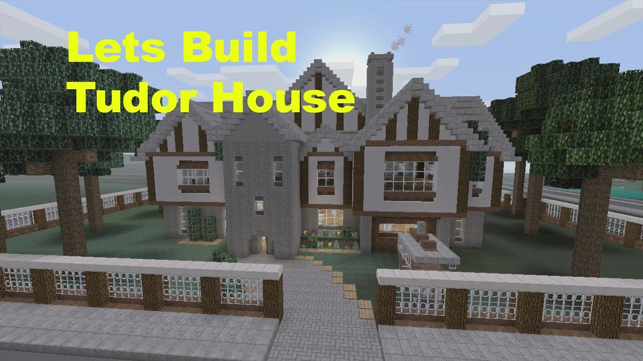 Minecraft Tudor House Lets Build - YouTube