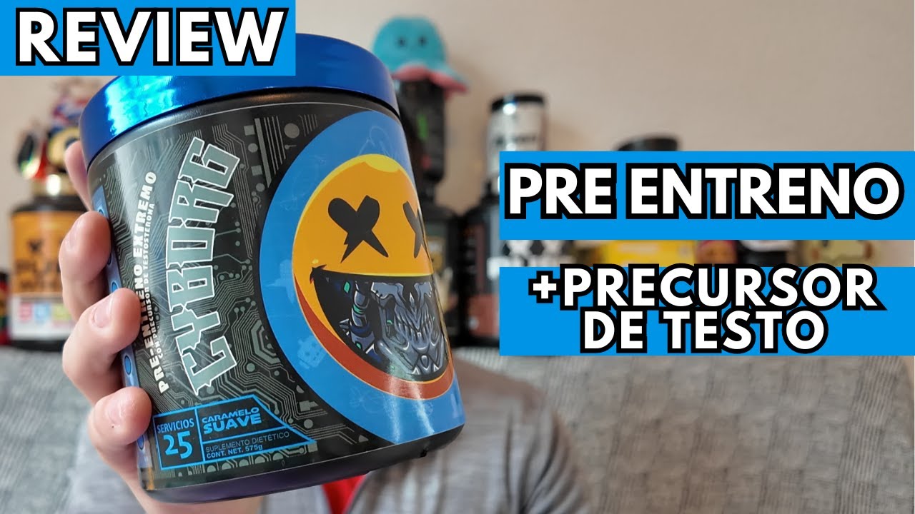 PRE ENTRENO CYBORG 🤖⚠️ | Con PRECURSOR de TESTOSTERONA ⚠️ - YouTube