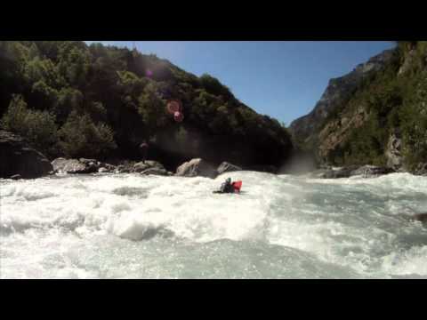 Ubaye gorge France riverboarding / hydrospeed - YouTube
