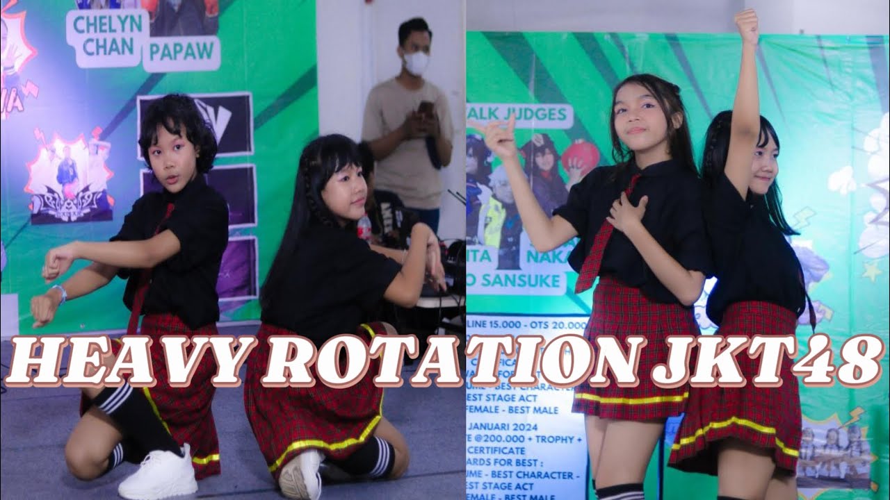 HEAVY ROTATION JKT48 DANCE COVER LSG EVENT SHINNENKAI 3 - YouTube