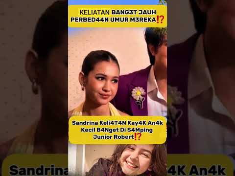 Sandrina Michelle Keliatan Kaya Anak K3cil Di S4mping Junior Robert #sandrinamichelle #juniorrobert
