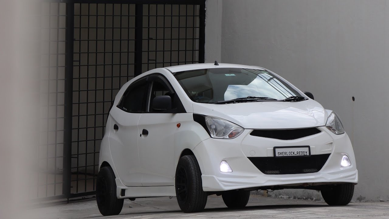Modified Hyundai eon in karnataka | Full exhaust system | Cinematic ...