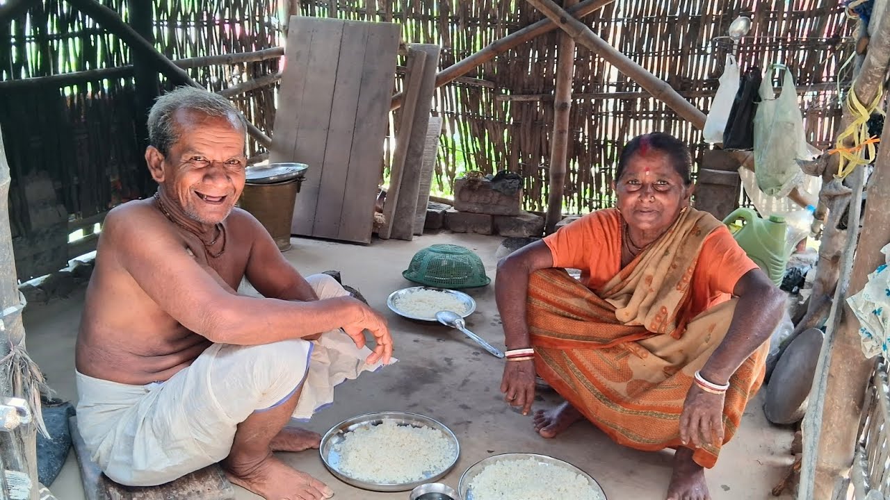 OLD MAN cooking || very sweet cooking in the village kitchen - YouTube
