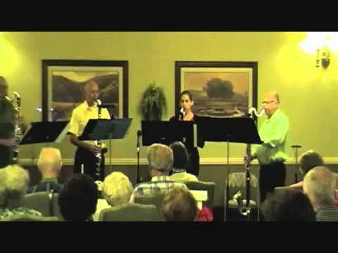 RAY PIZZI Bassoon "Pussy Cat Song" JAMB Bass Clarinet Quartet (live ...