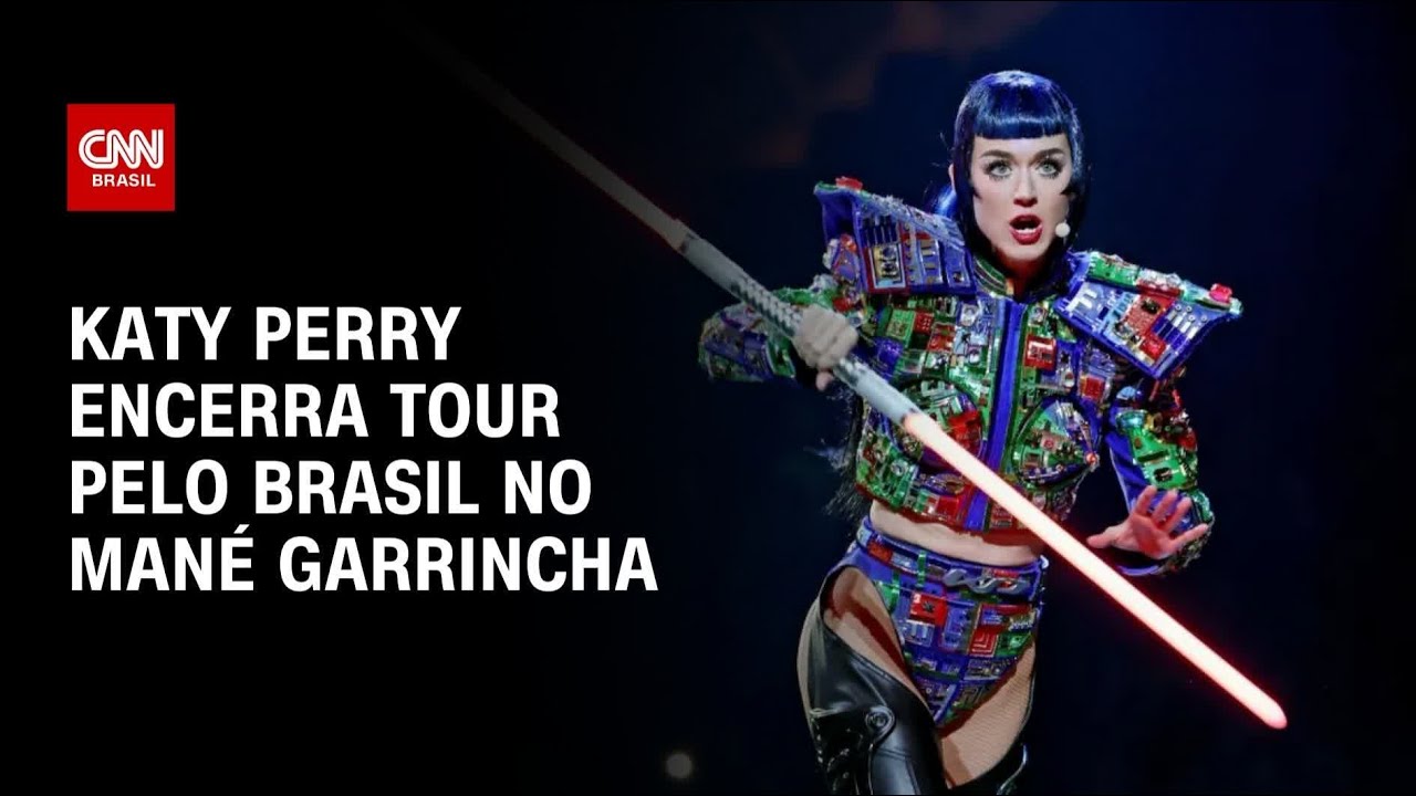 Katy Perry encerra tour pelo Brasil no Mané Garrincha | AGORA CNN - YouTube
