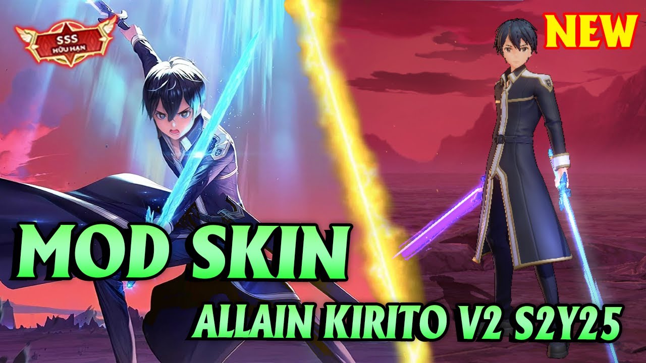 Hướng Dẫn Mod Skin Allain Kirito V2 Mới Nhất Sau Cập Nhật Liên Quân Mùa ...
