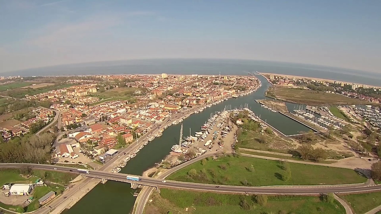 PORTO GARIBALDI porto canale 28 03 2017 - YouTube