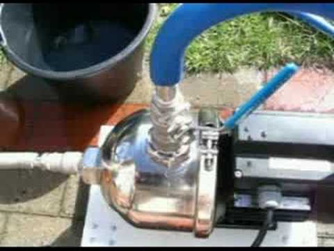 Mash pump test - YouTube