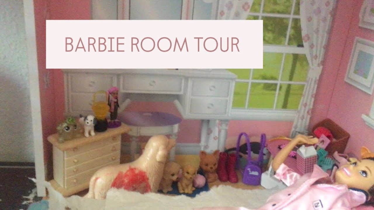 Barbie room tour - YouTube