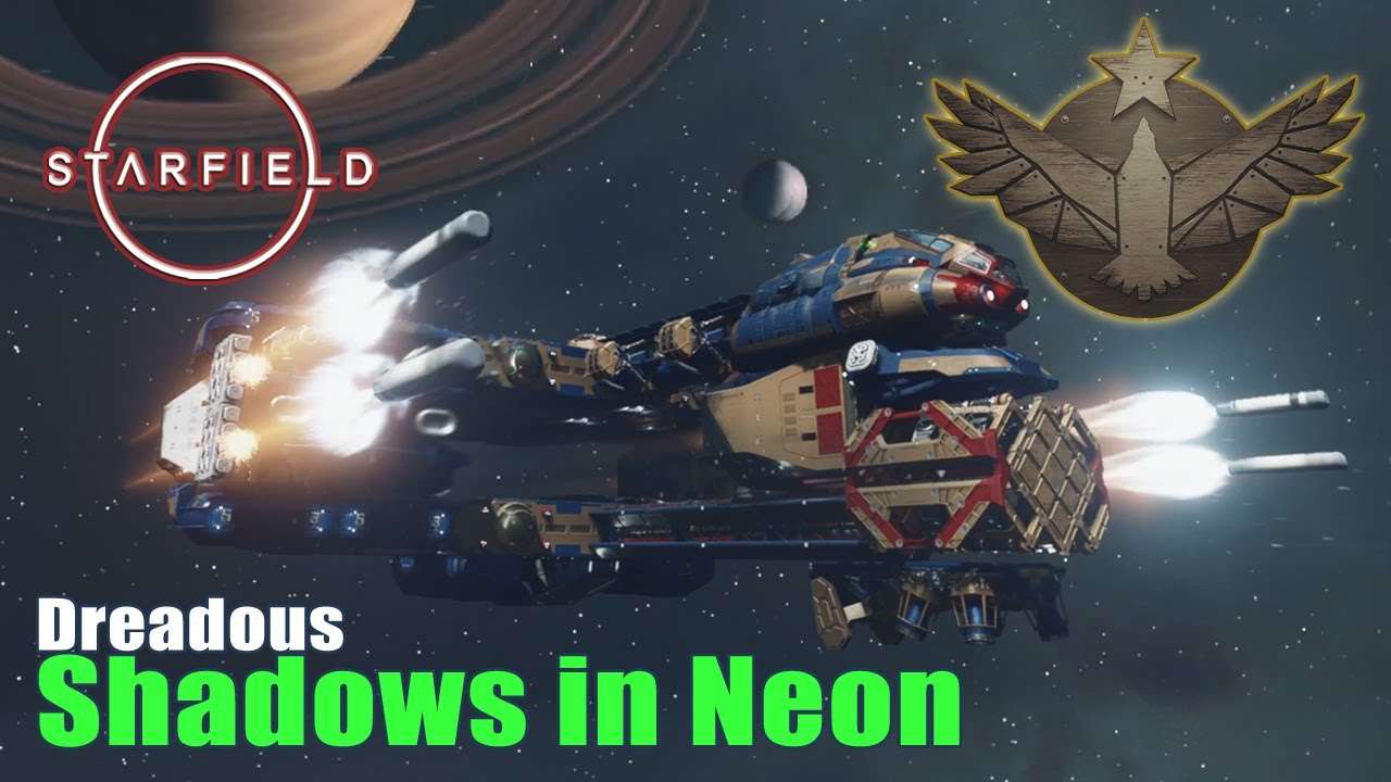 Starfield Shadows in Neon - YouTube