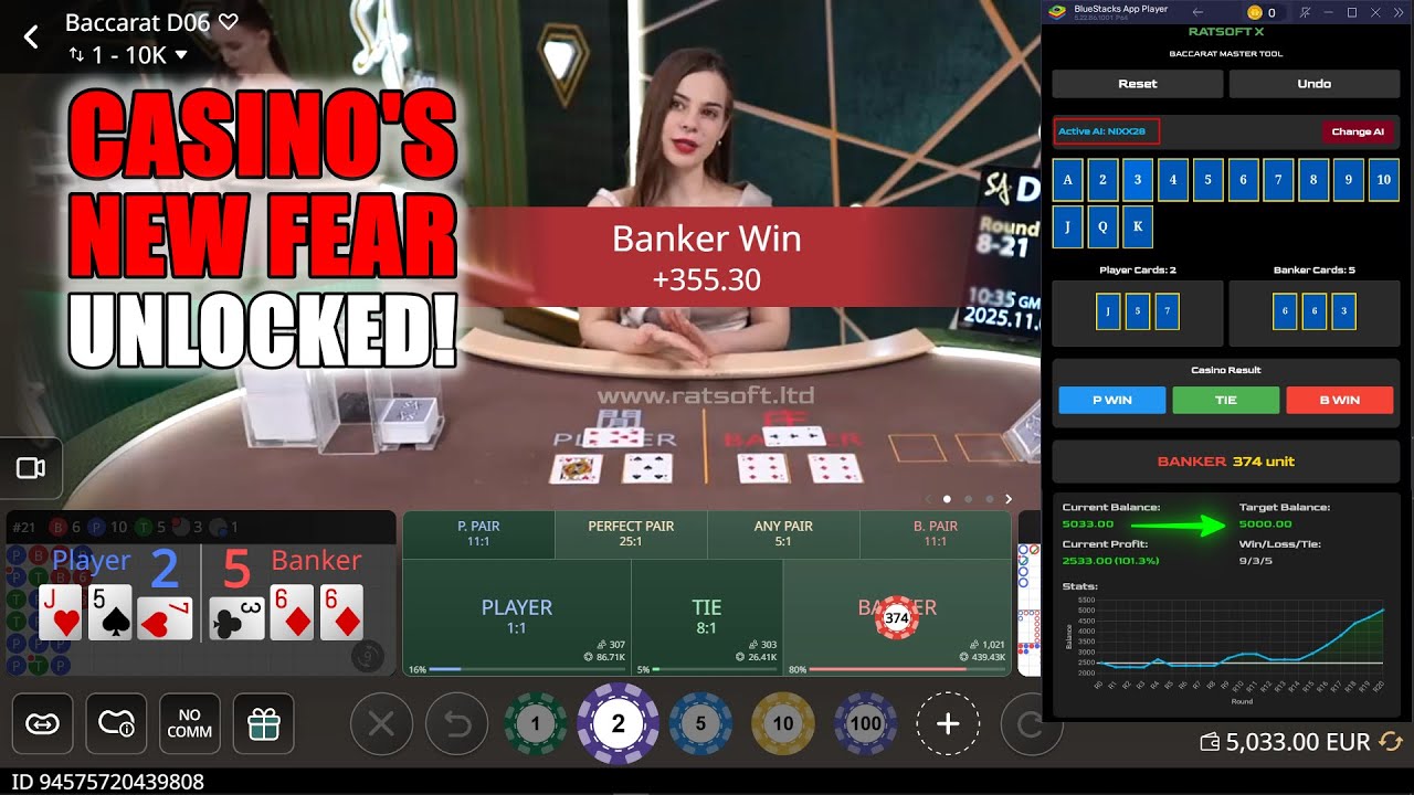 THE ONE AND ONLY BACCARAT MASTER TOOL! - YouTube