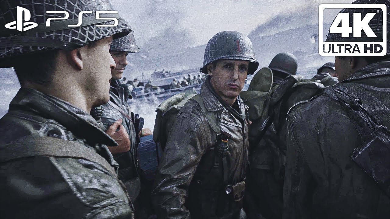 D-DAY - WW2 | PS5 | 4K60 ULTRA HD | HDR - YouTube