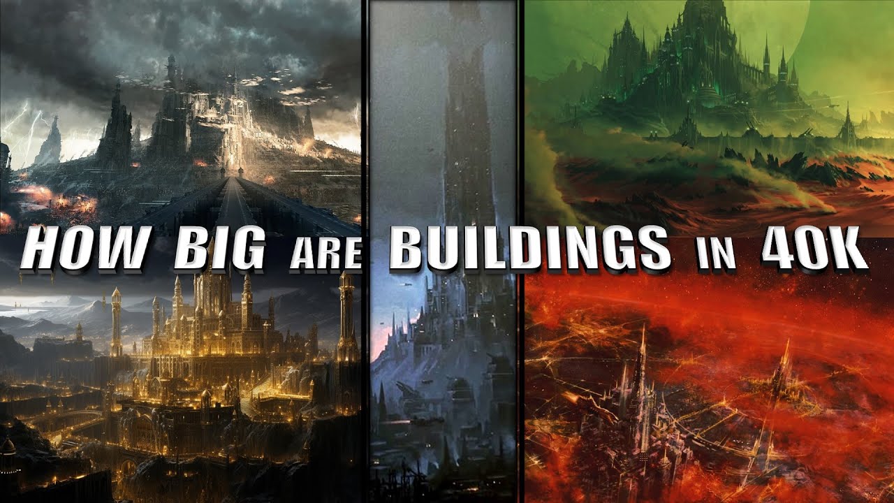 How Big are Planetary Structures in 40K - Warhammer's Biggest Buildings ...