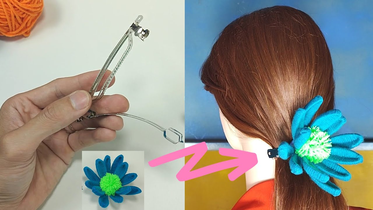 DIY wool/ In just 5 minutes you will learn how to make a beautiful ...