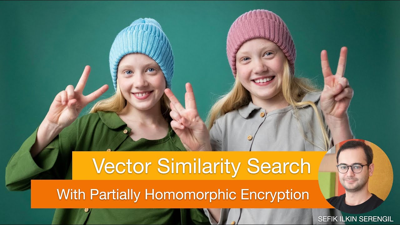 Vector Similarity Search with Partially Homomorphic Encryption in ...