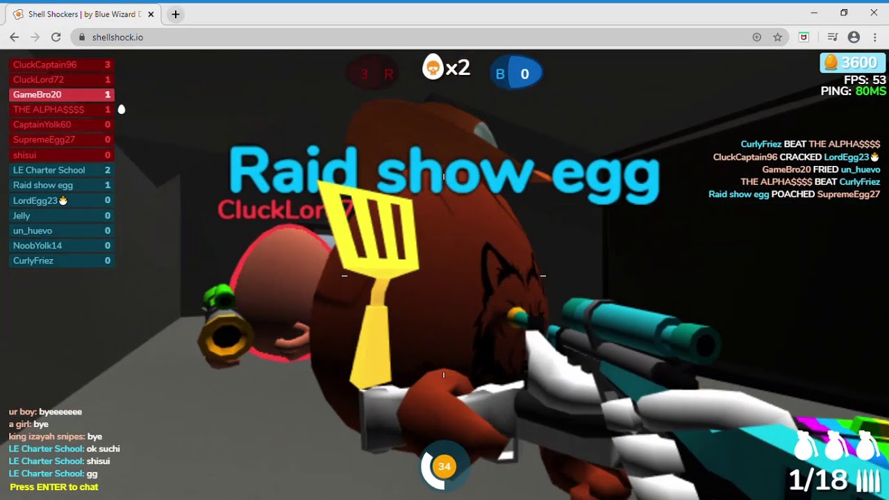 Shell Shockers Part 2 - YouTube