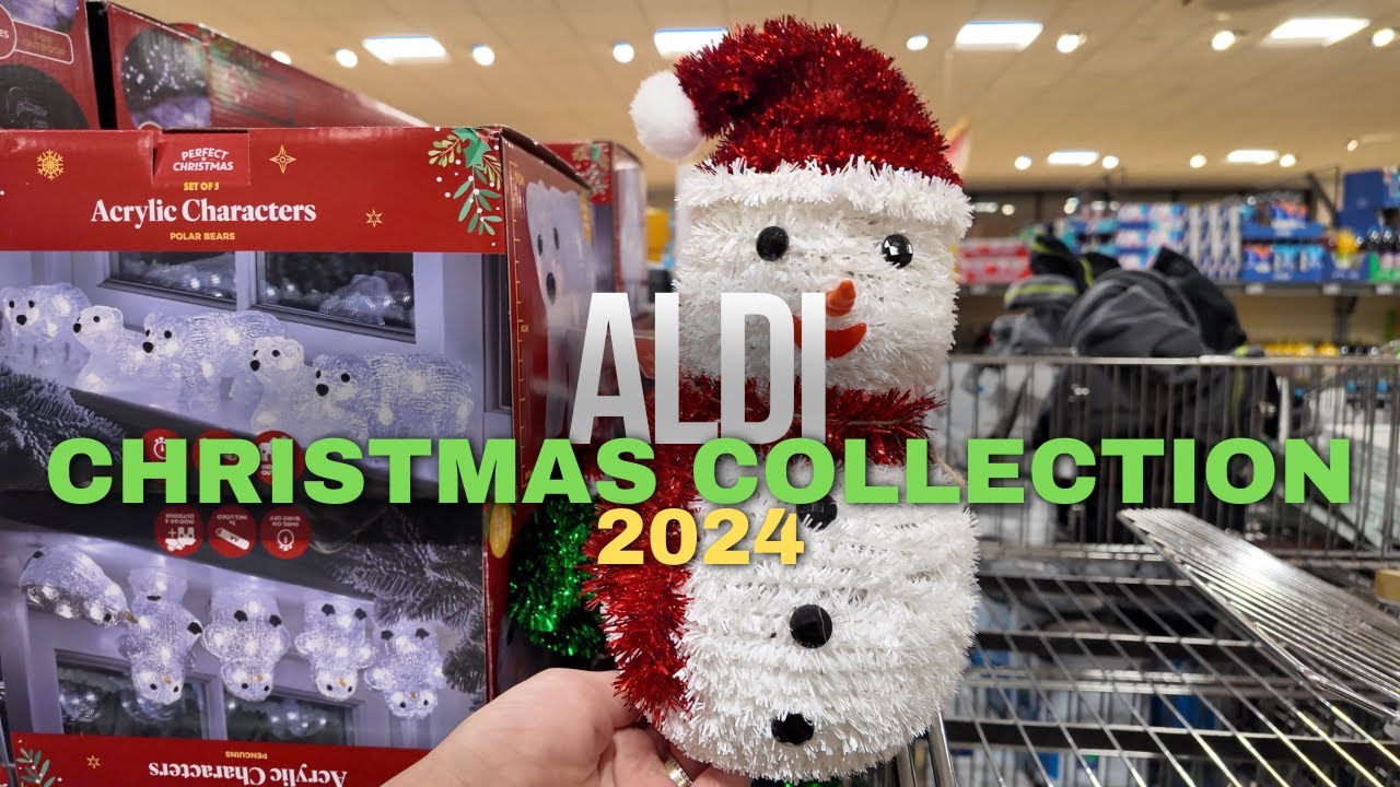 Aldi Christmas Collection 2024 - What’s New for Christmas [4K] - YouTube