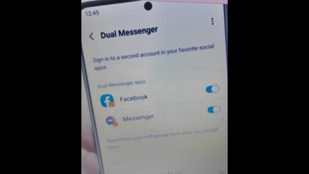 Paano mag install ng DUAL MESSENGER? - YouTube