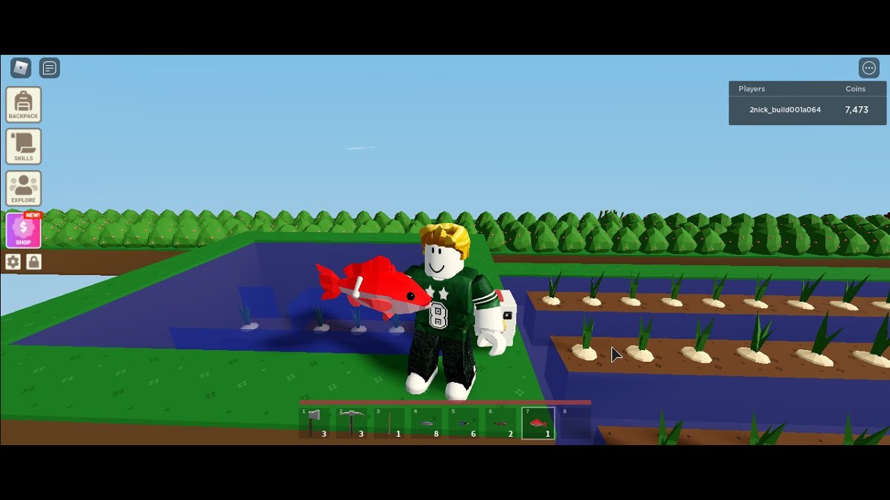 Roblox : Islands - Test, Can Put The Fish into The Pool? - YouTube