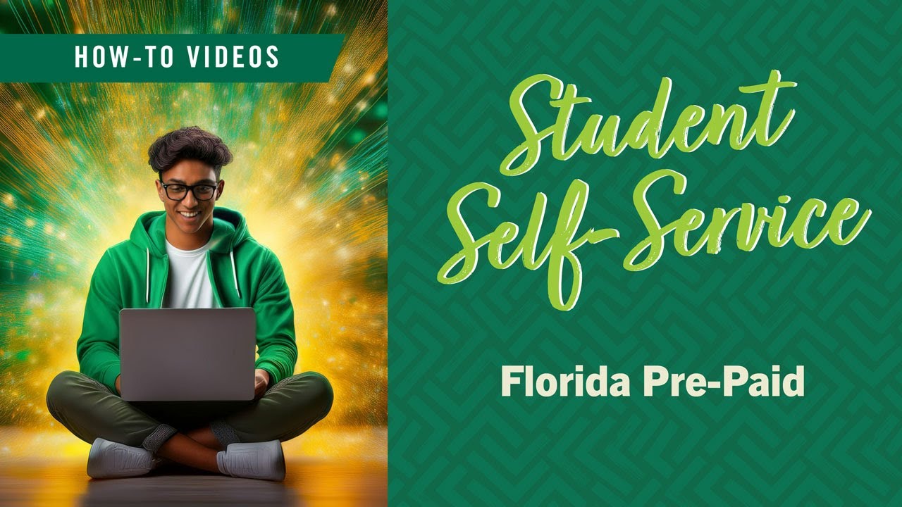 Student Self-Service Tutorial - Florida Pre Paid - YouTube