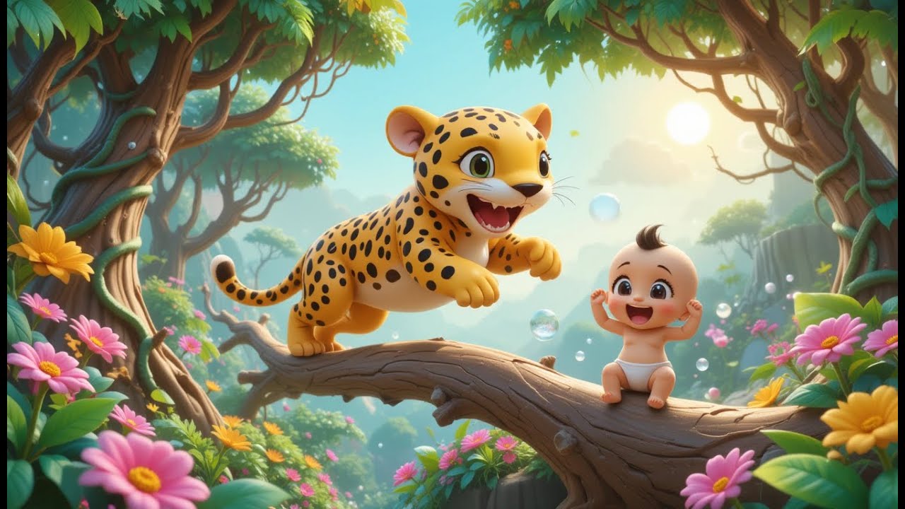 J is for Jaguar | ABC Animal Song for Kids | Learn Alphabet with Joyful ...