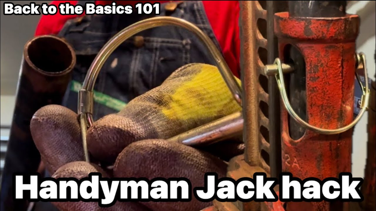 The handyman farm jack hack. The widow maker. - YouTube