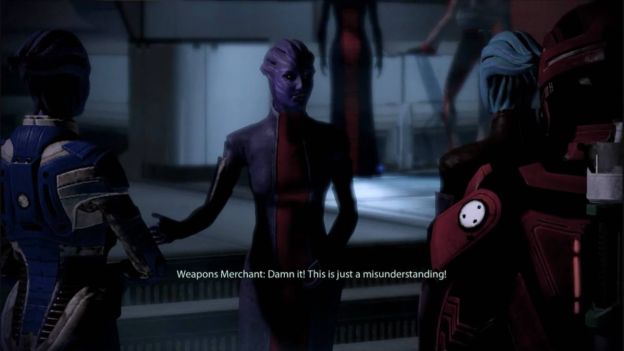 Mass Effect 2 Exploring Nos Astra,Illium part 4/7 Conrad Verner and ...
