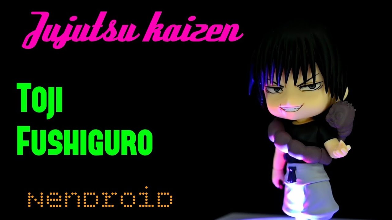 Jujutsu Kaizen Toji Fushiguro Nendroid - YouTube